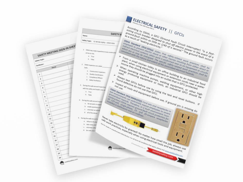 10 Free 5 Minute Safety Topics 10-free-5-minute-safety-topics